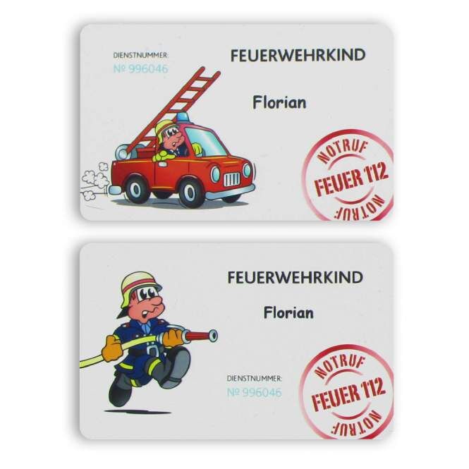 Kinderausweis für nur 5,99 € von Feuerwehrdiscount GmbH & Co. KG